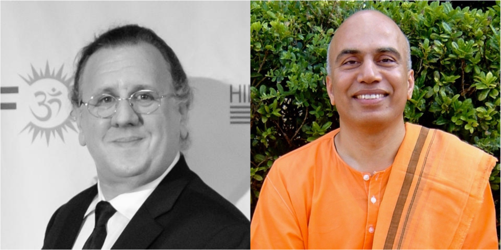 Interaction b/w Prof Jeffery Long & Swami Tyagananda on Swami ...
